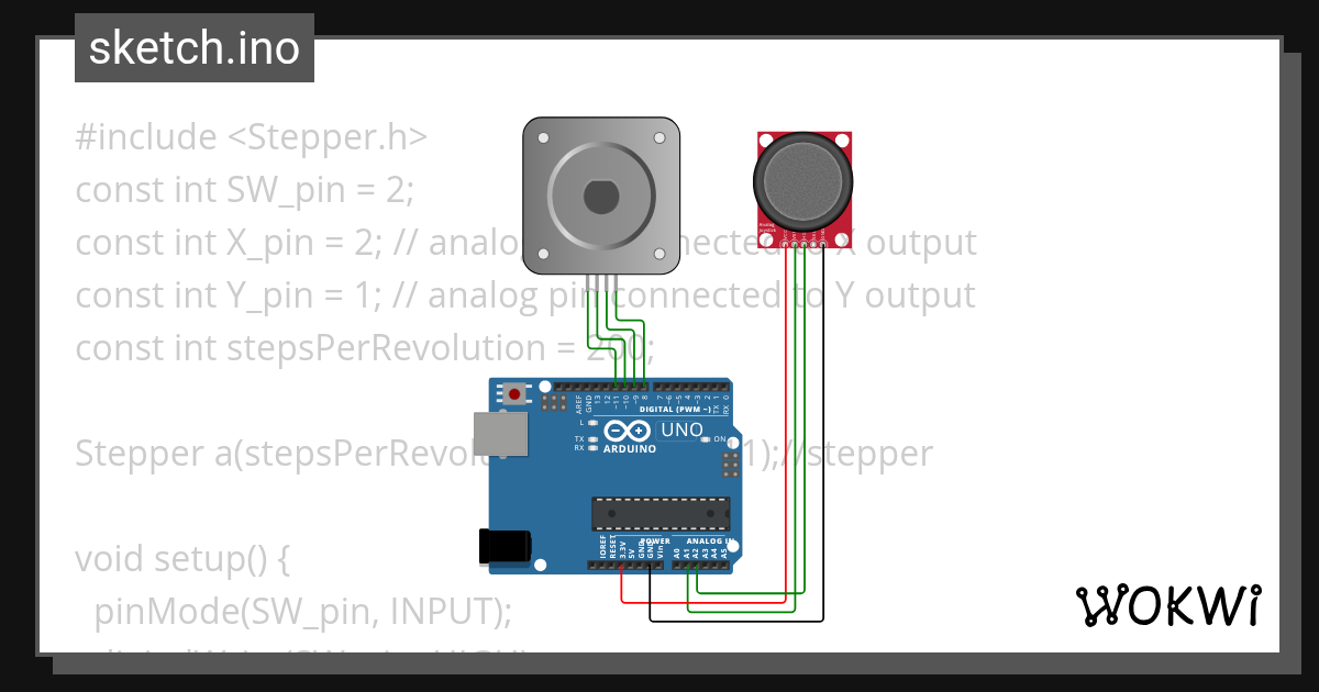 Stepper Copy - Wokwi ESP32, STM32, Arduino Simulator