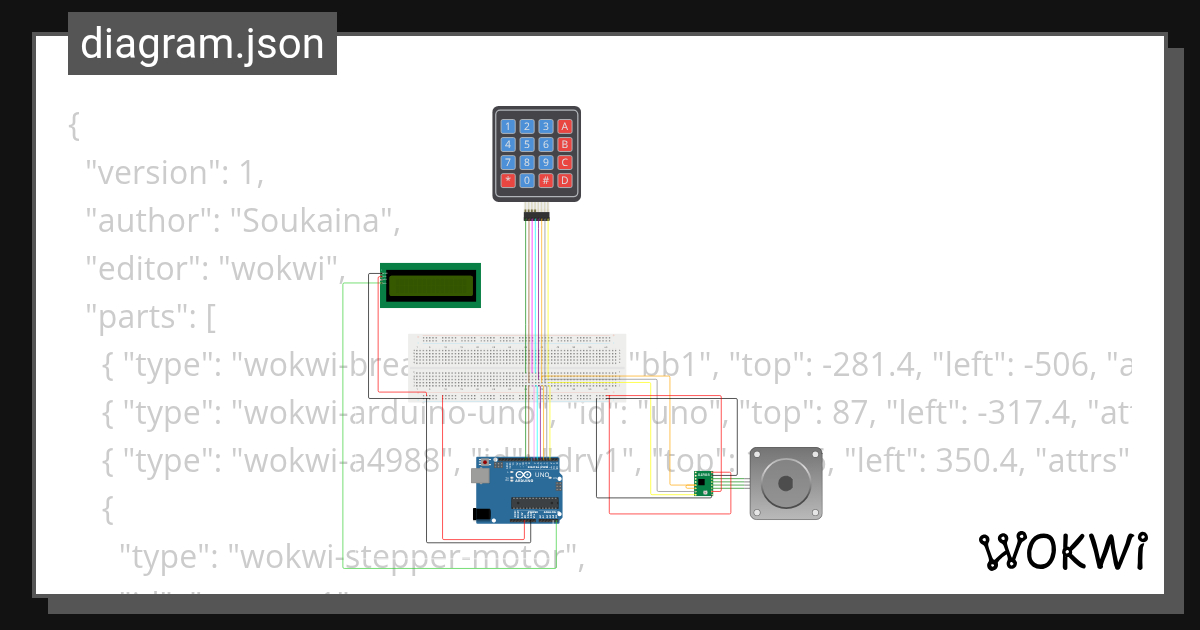 stepper - Wokwi ESP32, STM32, Arduino Simulator
