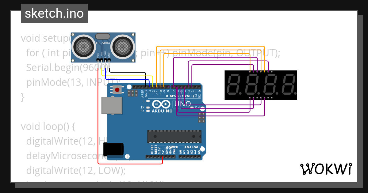 Display de 7 segmentos de 3 dígitos del tipo cátodo común con el sensor ... Display de 7 segmentos de 3 dígitos del tipo cátodo común con el sensor ...
