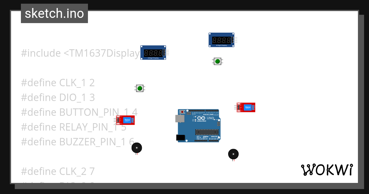 They Need Us Machine Copy - Wokwi ESP32, STM32, Arduino Simulator