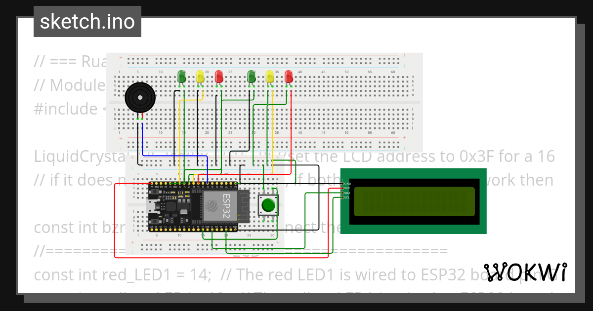 Module 6 - Wokwi ESP32, STM32, Arduino Simulator