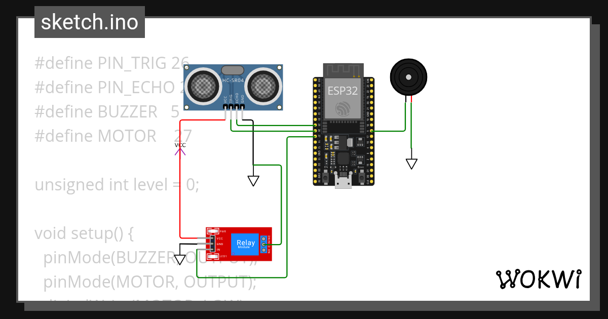 Blind Buzzer - Wokwi ESP32, STM32, Arduino Simulator