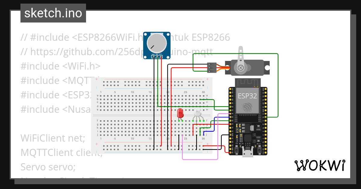 Wokwi - Online ESP32, STM32, Arduino Simulator