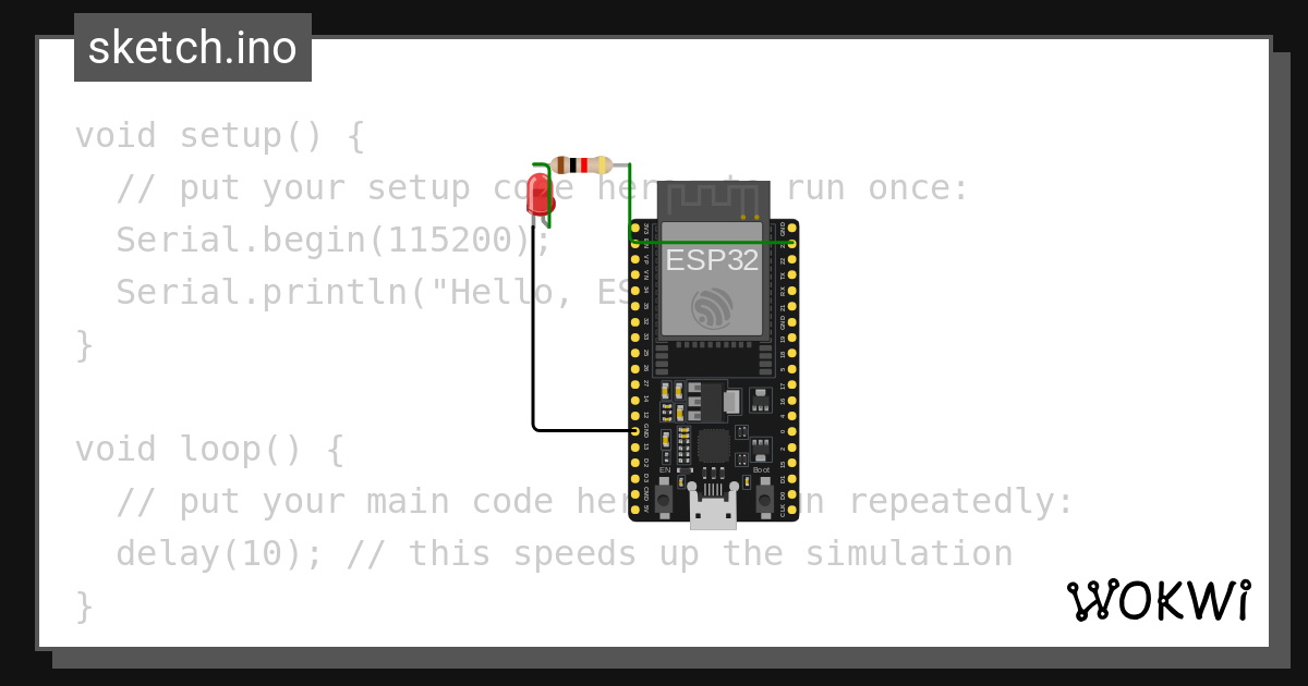 Projet1py Wokwi Esp32 Stm32 Arduino Simulator
