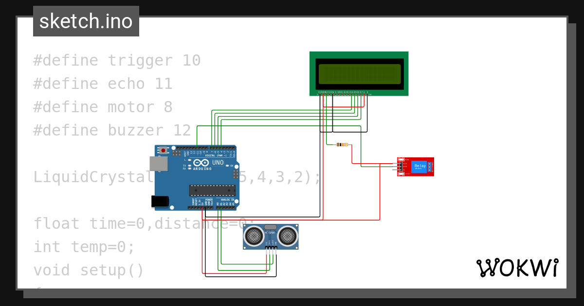 Water Level Sensor Dk Copy Wokwi Esp32 Stm32 Arduino Simulator 2650