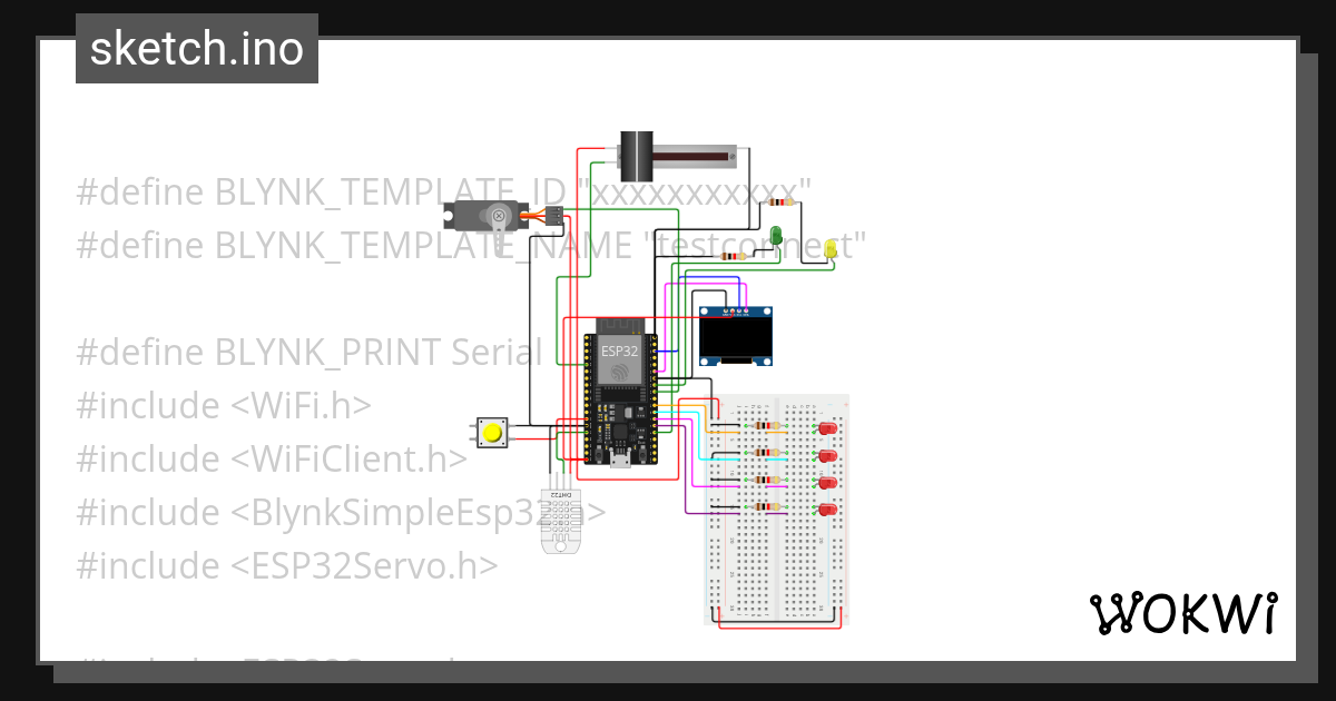 Fish tank! Copy - Wokwi ESP32, STM32, Arduino Simulator