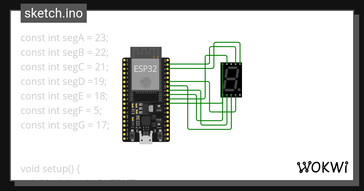 display contador 0-99 - Wokwi ESP32, STM32, Arduino Simulator