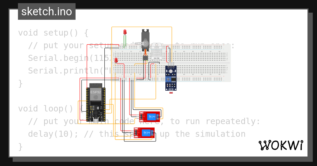 Wwh测试 Wokwi Esp32 Stm32 Arduino Simulator