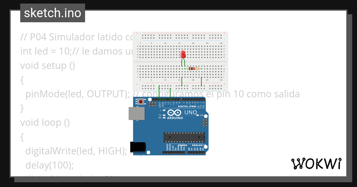 Practica 4 - Wokwi ESP32, STM32, Arduino Simulator