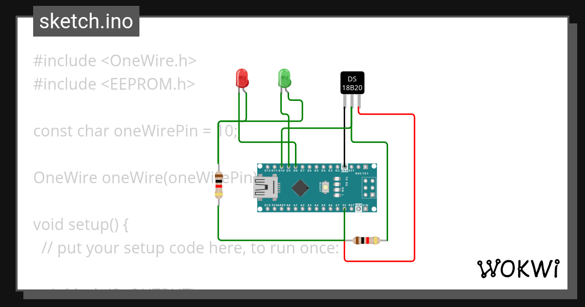 Ds18b20 Wokwi Esp32 Stm32 Arduino Simulator 1511