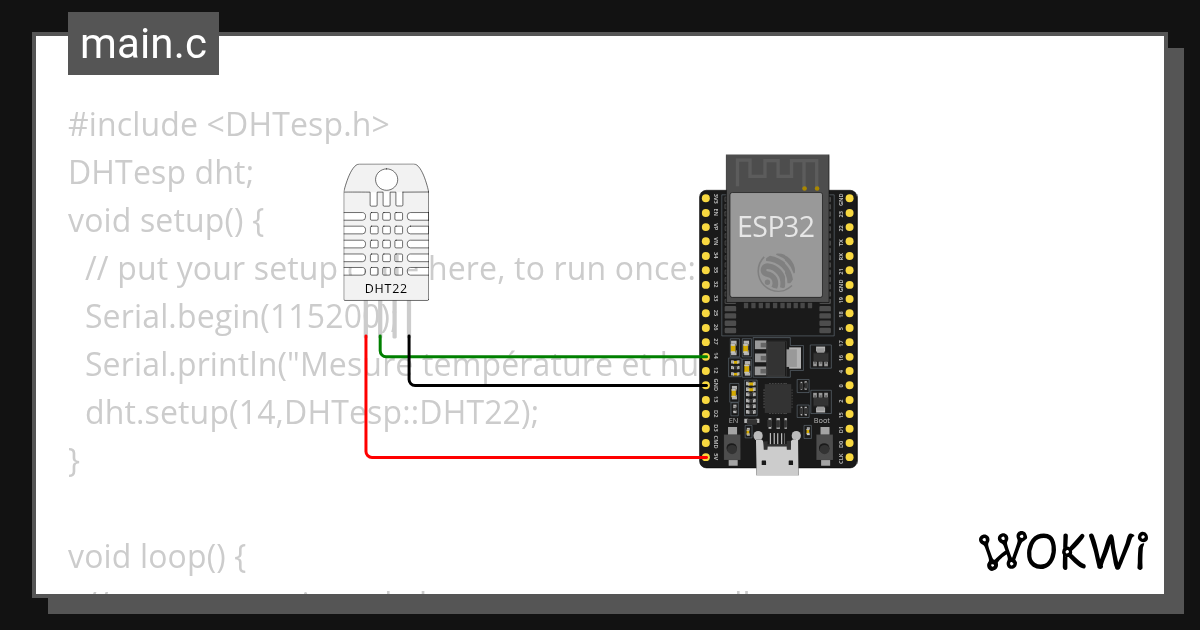 dht22sensor - Wokwi ESP32, STM32, Arduino Simulator dht22sensor - Wokwi ESP32, STM32, Arduino Simulator