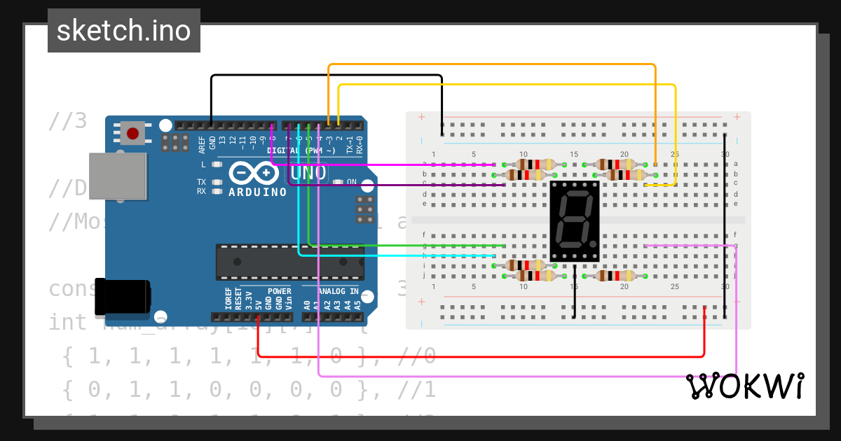 Vetor 3 Binário Wokwi Esp32 Stm32 Arduino Simulator 3929
