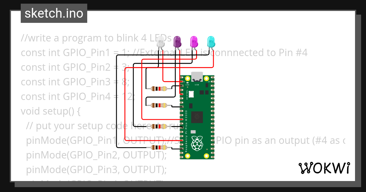 Wokwi Online Esp32 Stm32 Arduino Simulator 
