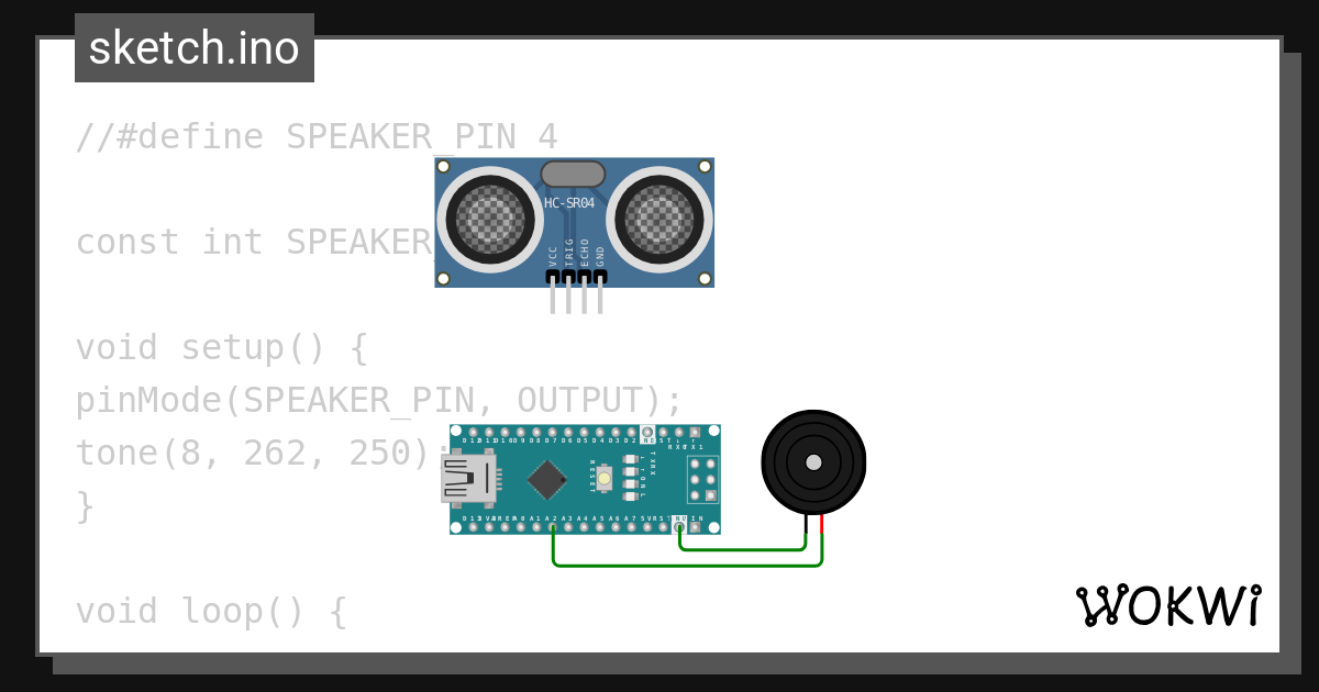Speaker Wokwi Esp32 Stm32 Arduino Simulator 9100