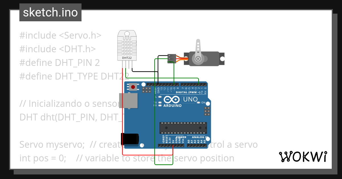 medidor de umidade e tempe dht 22 - Wokwi ESP32, STM32, Arduino Simulator medidor de umidade e tempe dht 22 - Wokwi ESP32, STM32, Arduino Simulator