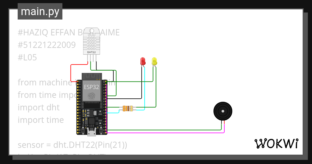 L05_Haziq Effan Bin Haime - Wokwi ESP32, STM32, Arduino Simulator