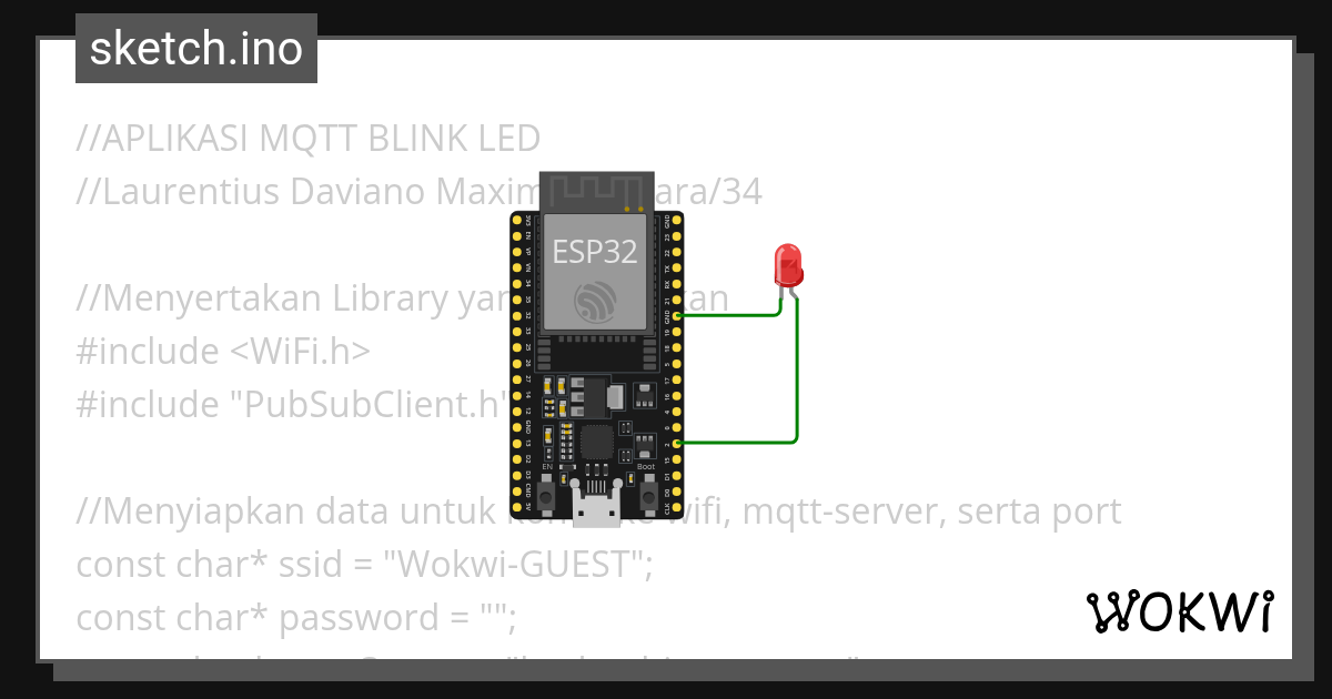 Wokwi - Online ESP32, STM32, Arduino Simulator