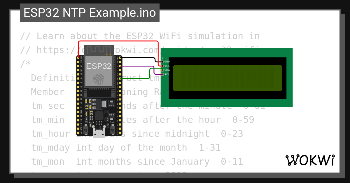Esp32 Ntp Mqtt Wokwi Esp32 Stm32 Arduino Simulator