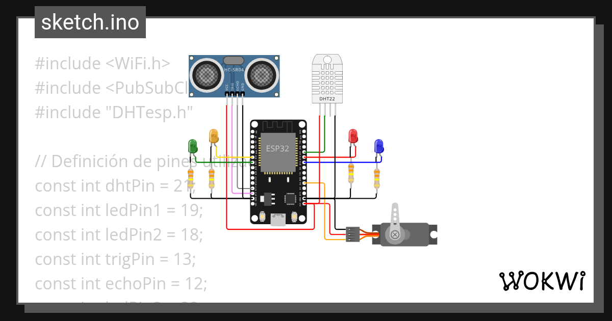 Proyecto 2 S&G - NodeRED Dashboard - Wokwi ESP32, STM32, Arduino Simulator