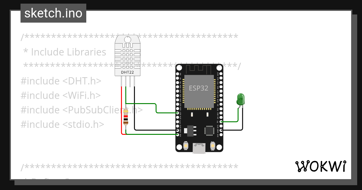 Esp32 Potenciometro ubidots MG - Wokwi ESP32, STM32, Arduino Simulator
