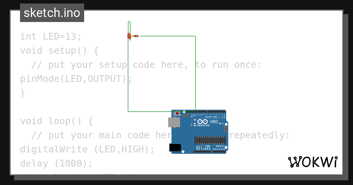 Led P1 Wokwi Esp32 Stm32 Arduino Simulator 9174