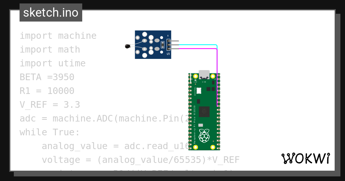 Pico Pi Wokwi Esp32 Stm32 Arduino Simulator