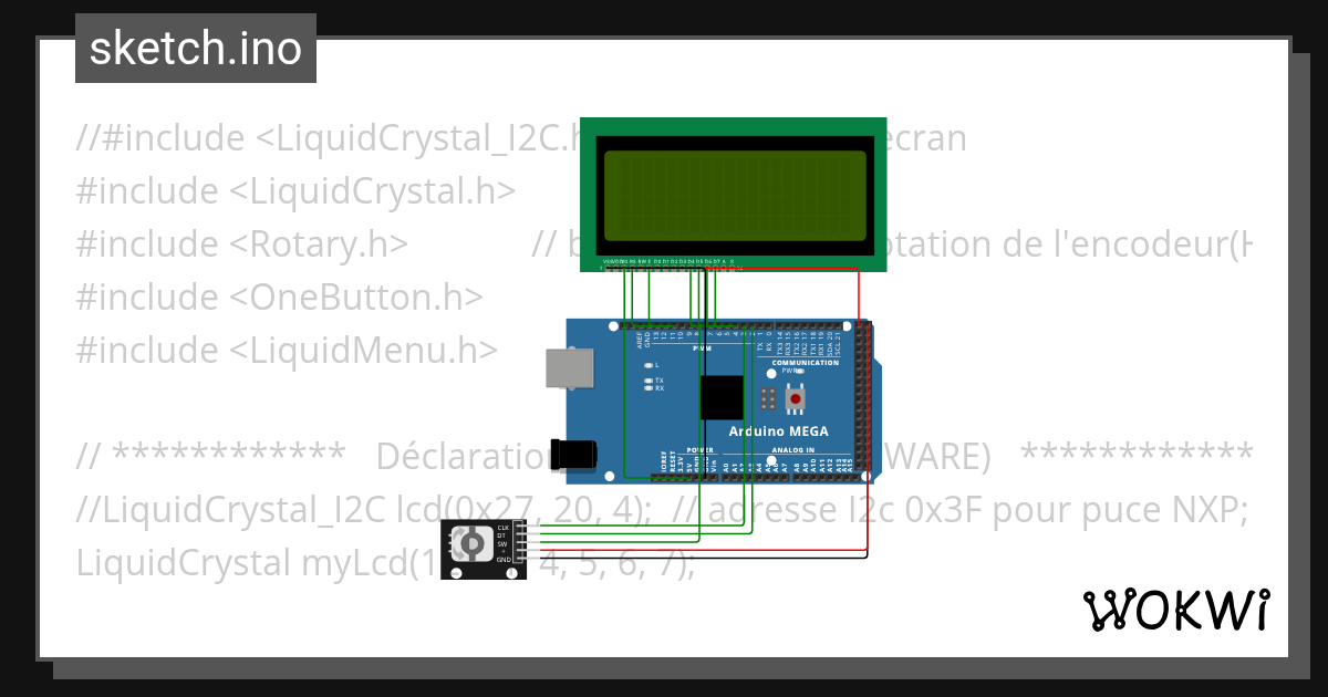 menu V2.0 - Wokwi ESP32, STM32, Arduino Simulator