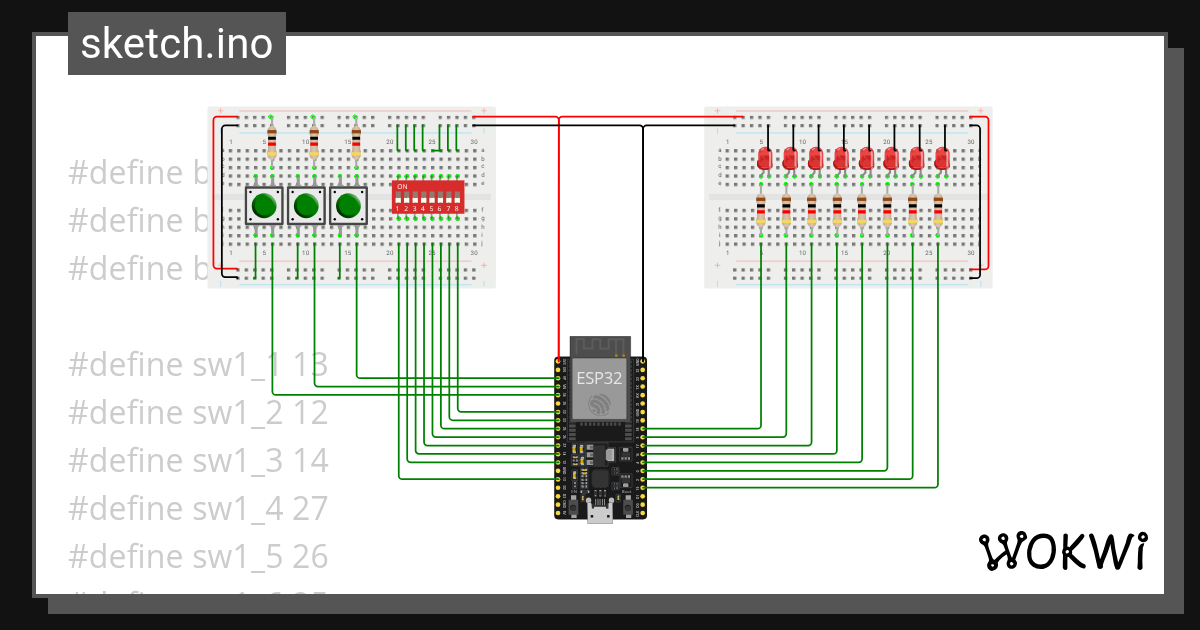 Actividad semana 3 - Wokwi ESP32, STM32, Arduino Simulator
