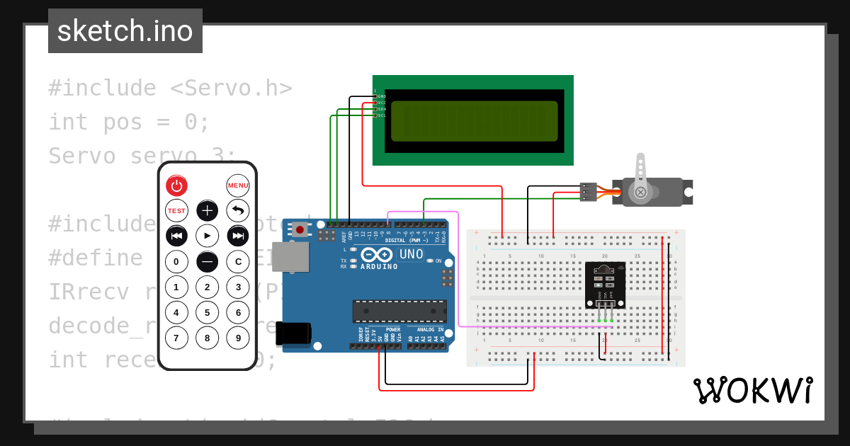 Servo1 Contole Wokwi Esp32 Stm32 Arduino Simulator 8396