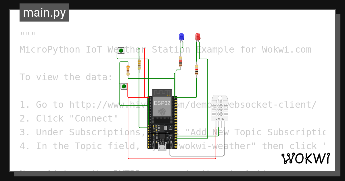 Prueba Sensor1 Wokwi Esp32 Stm32 Arduino Simulator 9612