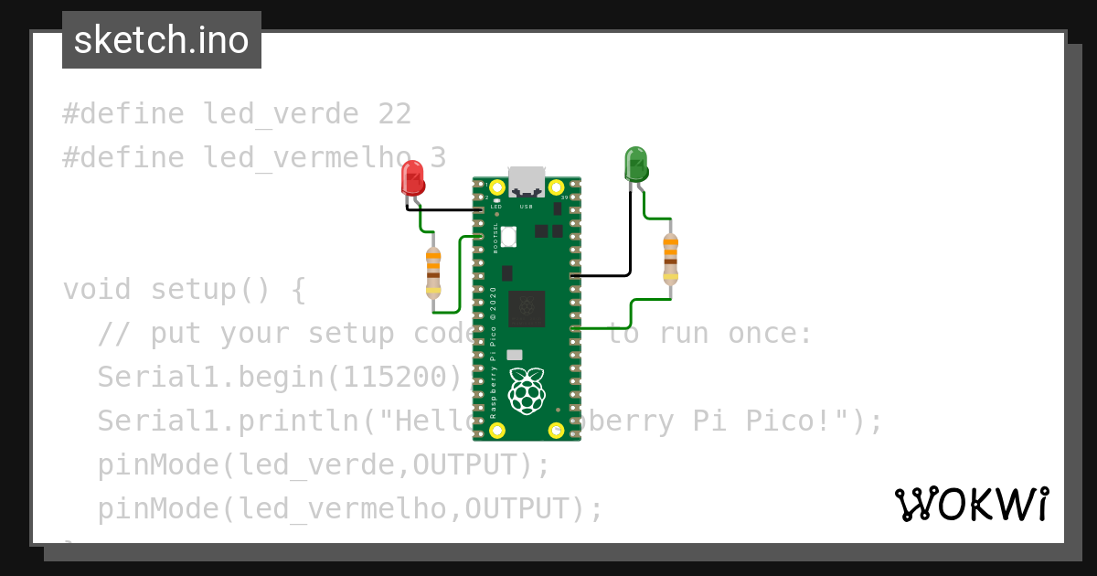 Piscarled1linha Wokwi Esp32 Stm32 Arduino Simulator 0341