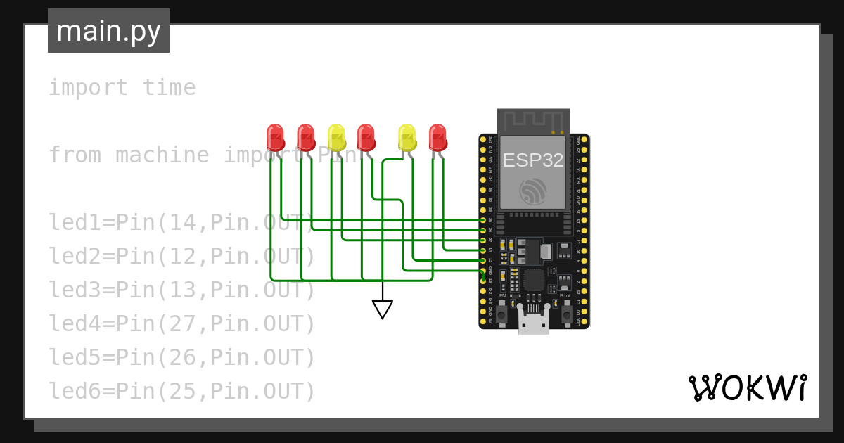 Eight Wokwi Esp32 Stm32 Arduino Simulator