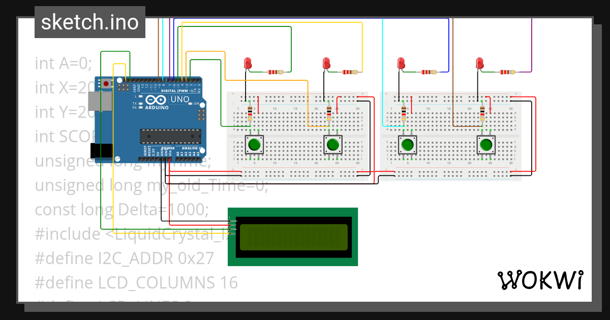 Game_02 - Wokwi ESP32, STM32, Arduino Simulator