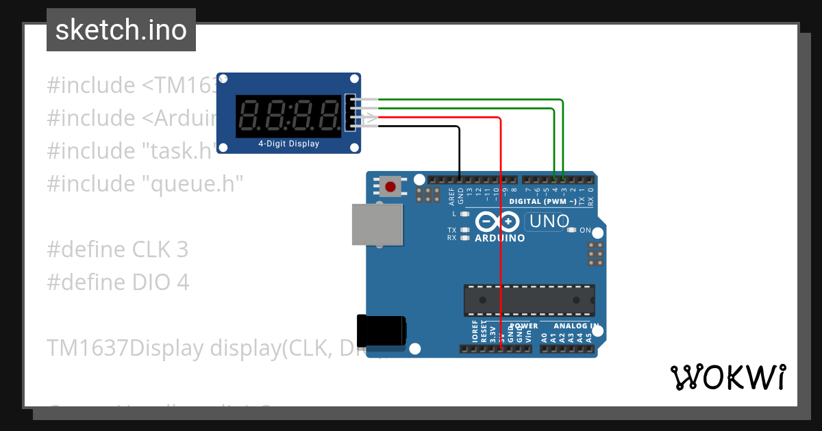Arduino Tasks And Queue Wokwi Esp32 Stm32 Arduino Simulator