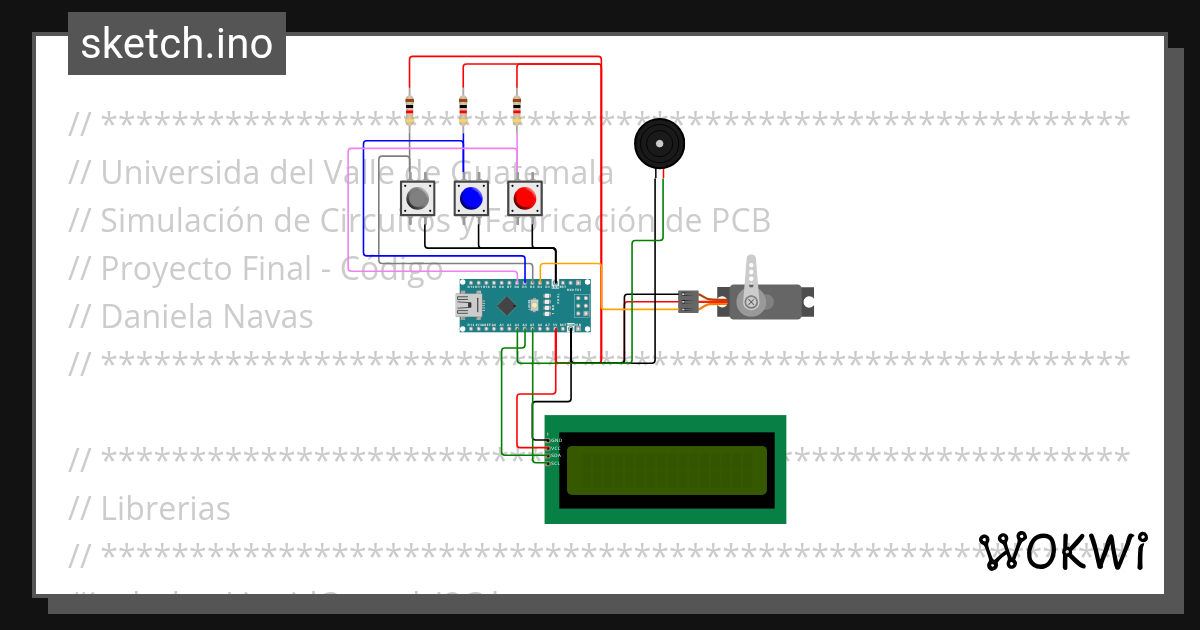 Proyecto PCB - Wokwi ESP32, STM32, Arduino Simulator