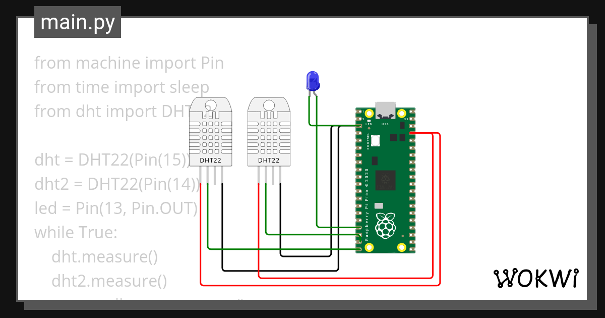 PROJECT2 - Wokwi ESP32, STM32, Arduino Simulator