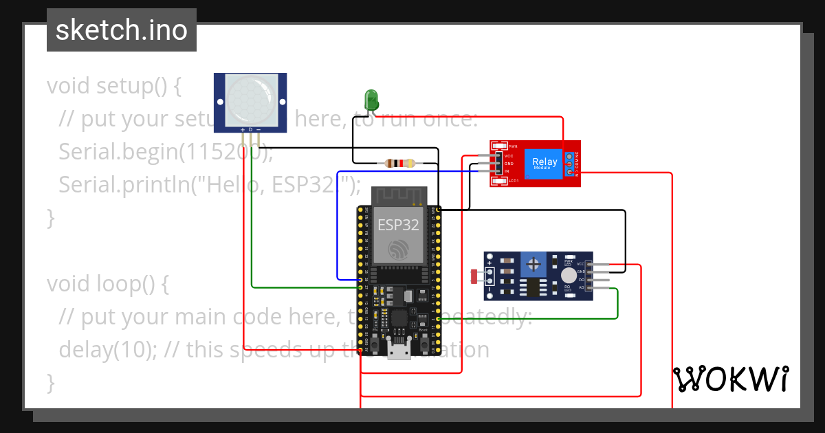 Smart Light - Wokwi ESP32, STM32, Arduino Simulator Smart Light - Wokwi ESP32, STM32, Arduino Simulator