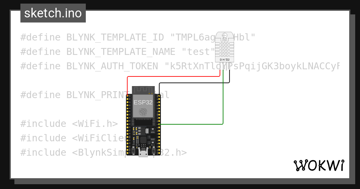 Tes Dht11blynk Wokwi Esp32 Stm32 Arduino Simulator