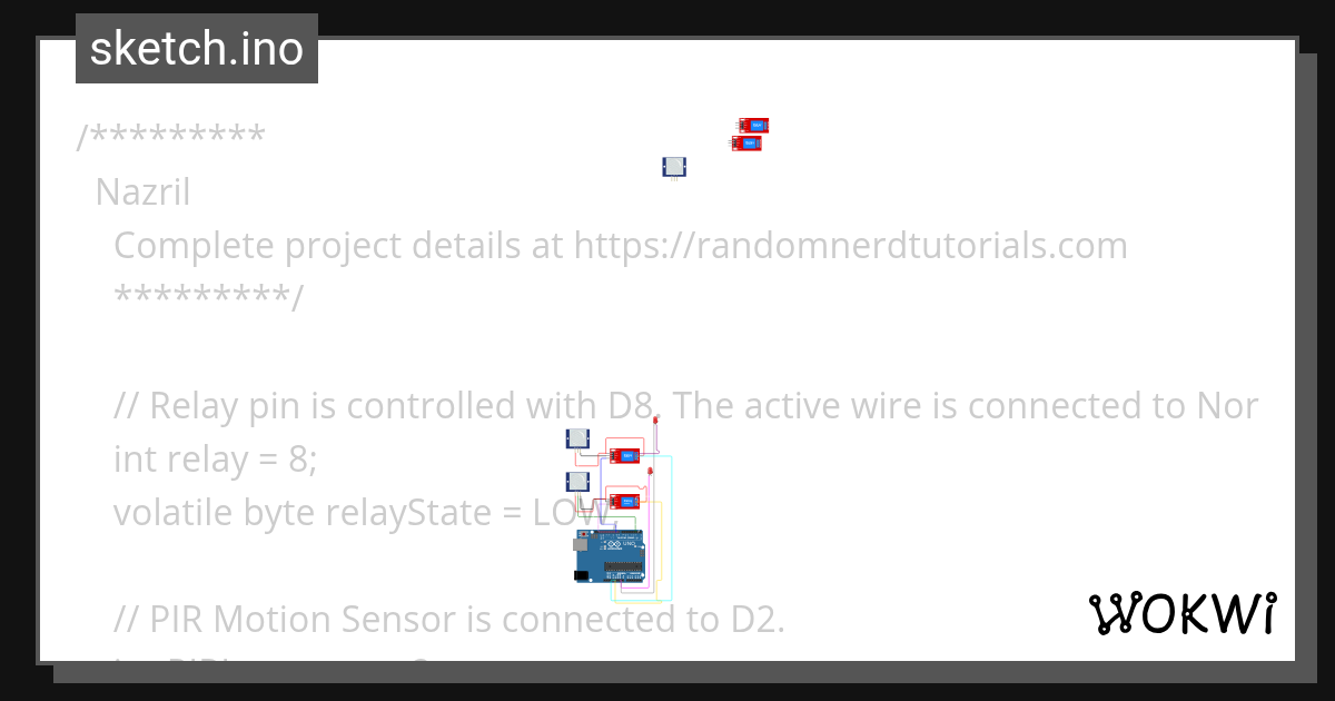 Relay Pa Joko Wokwi Esp32 Stm32 Arduino Simulator 2371