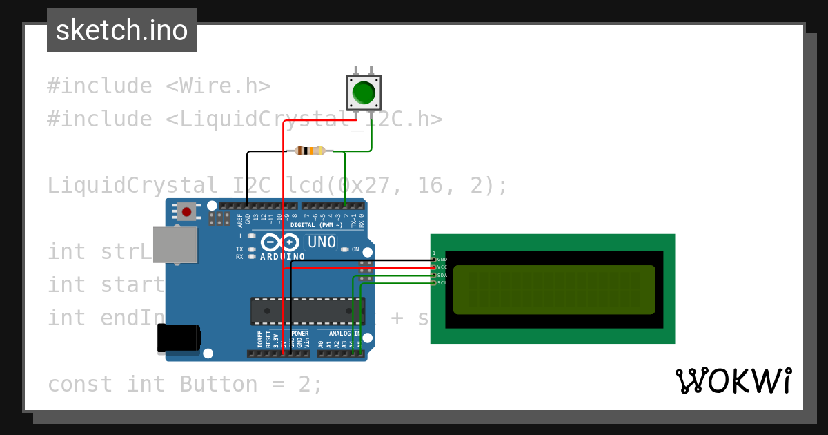 1602i2c02 Wokwi Esp32 Stm32 Arduino Simulator 2264
