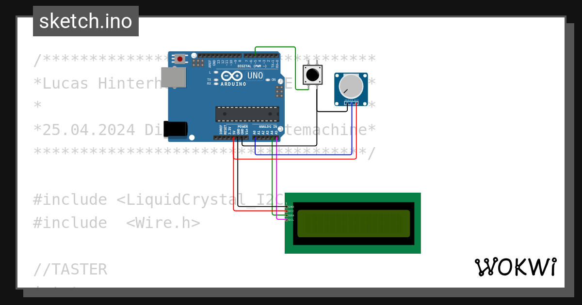 Display Mit Statemachine Wokwi Esp32 Stm32 Arduino Simulator