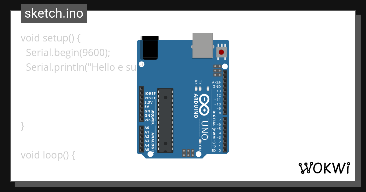 Hello - Wokwi ESP32, STM32, Arduino Simulator