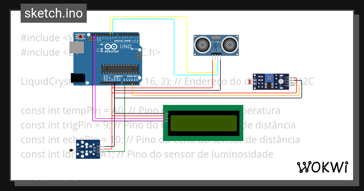 Projeto 02 - Wokwi ESP32, STM32, Arduino Simulator