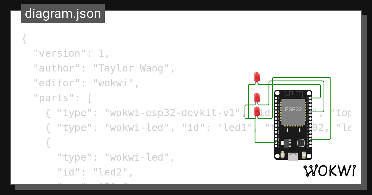 给任务传多个参数 Wokwi Esp32 Stm32 Arduino Simulator 9401