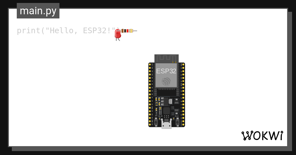 3led Wokwi Esp32 Stm32 Arduino Simulator