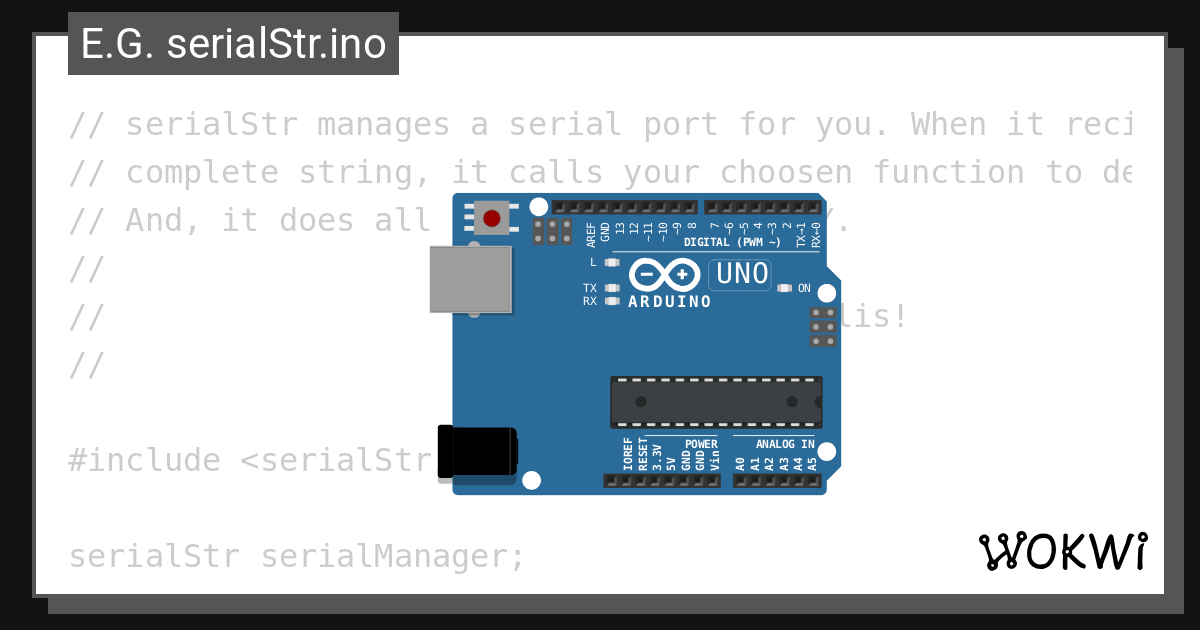 Eg Serialstr Compare Wokwi Esp32 Stm32 Arduino Simulator 