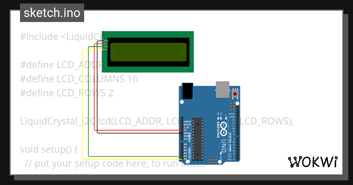 LCD LIGHTING SHANN, WENDS, MIKOS, JAFF - Wokwi ESP32, STM32, Arduino Simulator