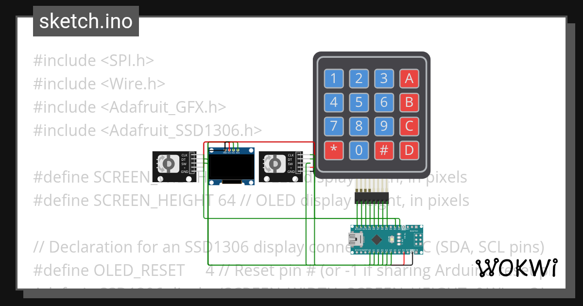 keypad gps - Wokwi ESP32, STM32, Arduino Simulator