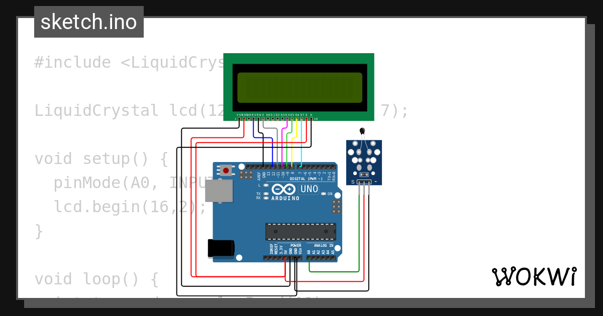 Analog Temp Sensor (NTS) 01 - Wokwi ESP32, STM32, Arduino Simulator Analog Temp Sensor (NTS) 01 - Wokwi ESP32, STM32, Arduino Simulator