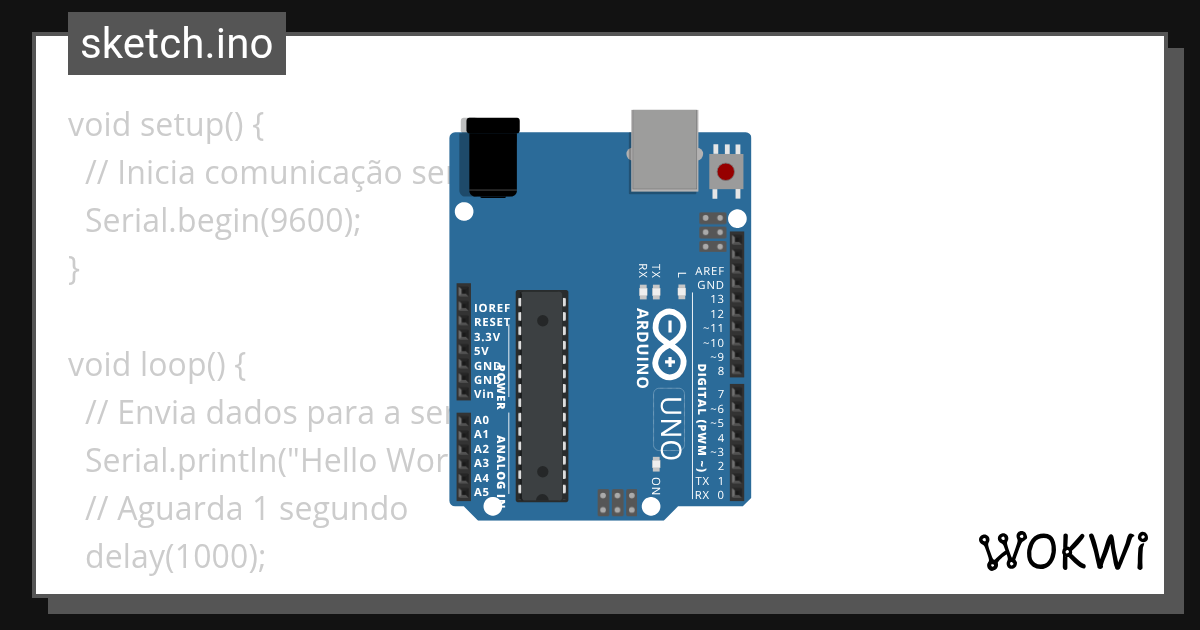 aula 1 - Wokwi ESP32, STM32, Arduino Simulator